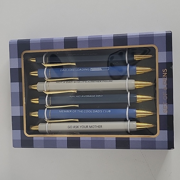 James Burke Collection | Office | James Burke Collection Pens Pack Of 6 ...